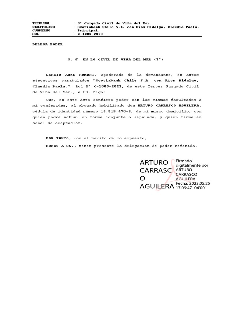 Delega Poder | PDF