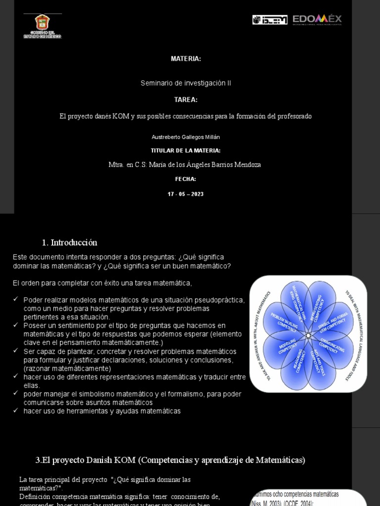 Proyecto Kom | PDF | Plan de estudios | Maestros