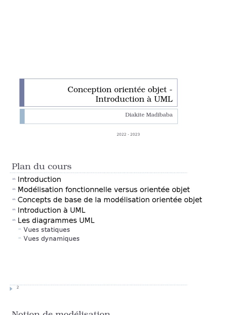 Uml 1 | PDF | Langage de Modélisation Unifié | Programmation orientée objet