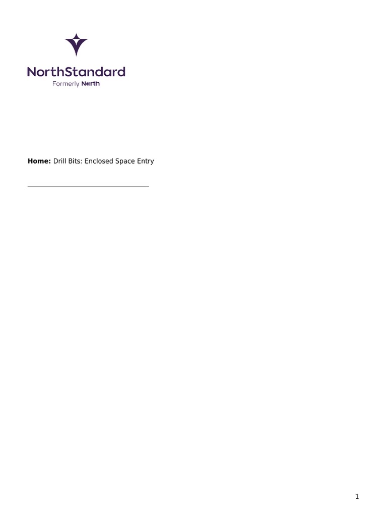 Articles - Drill Bits - Enclosed Space Entry | PDF | Cardiopulmonary ...