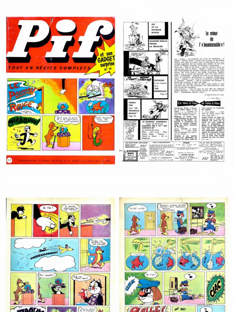 Pif Gadget 019 - Text | PDF