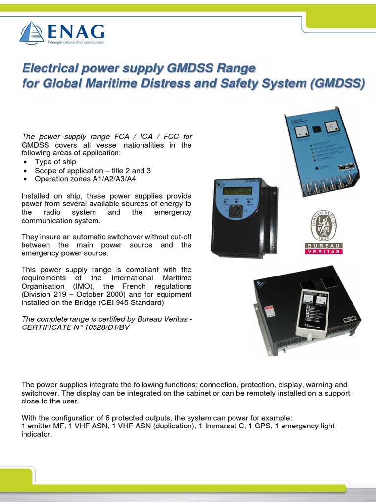 FC GMDSS en e | PDF | Power Supply | Electronic Engineering