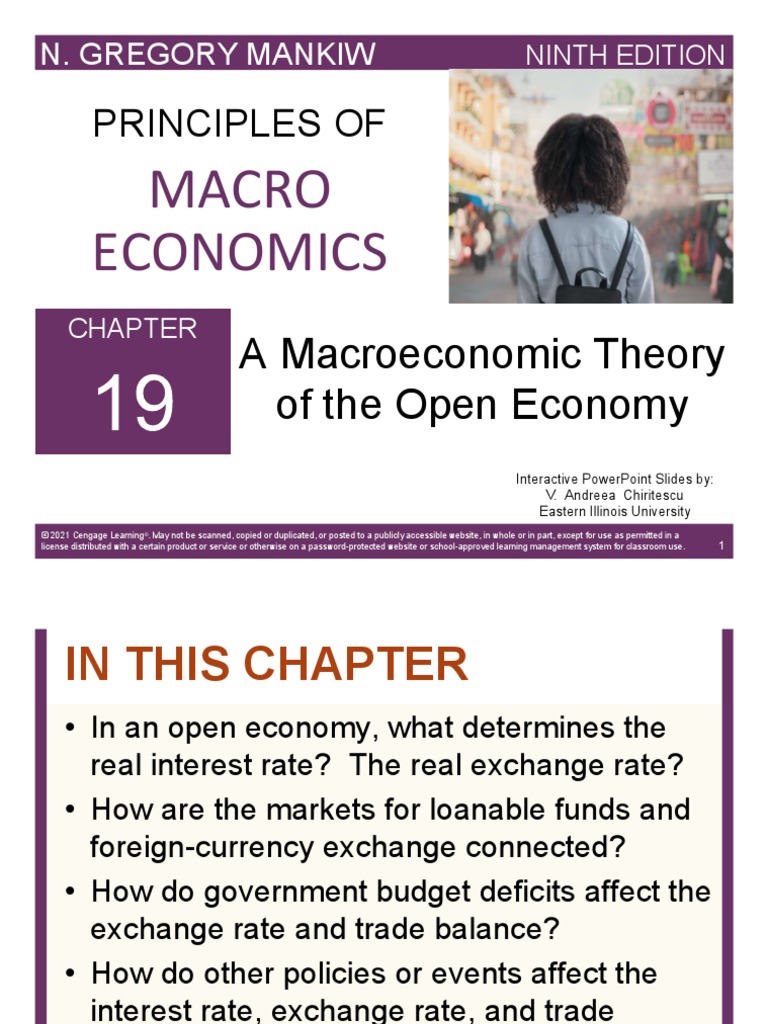 Ch19 - Macroecon Theory of Open Economy | PDF | Exchange Rate | Balance ...