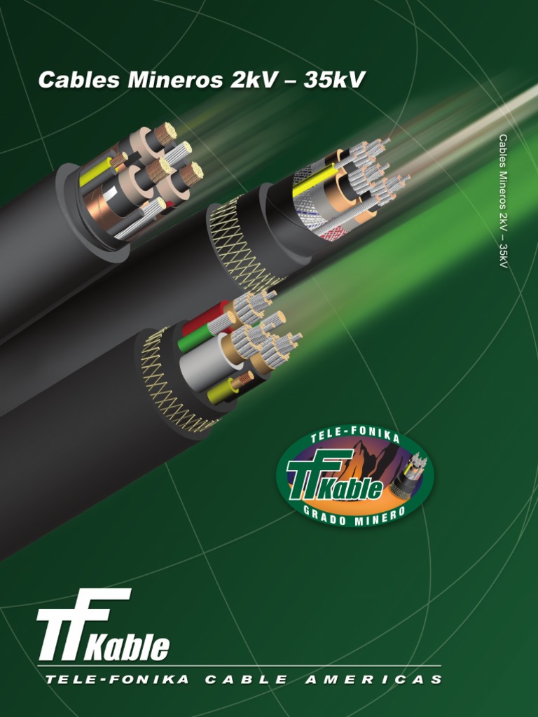 Cables Mineros 2kV-35kV | Descargar gratis PDF | Conductor electrico ...