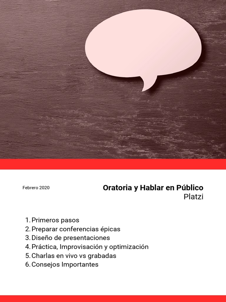 Técnicas para Hablar en Público Efectivamente | PDF | Youtube | Tipografía