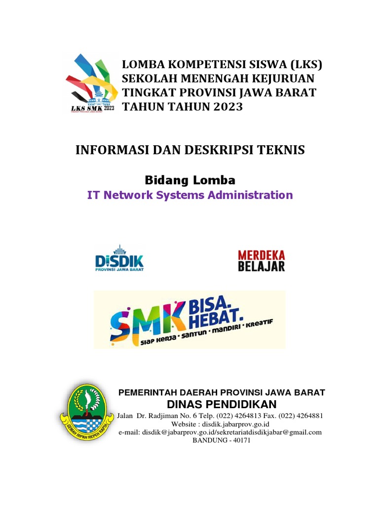 Deskripsi Lomba ITNSA2023 | PDF | Komputer