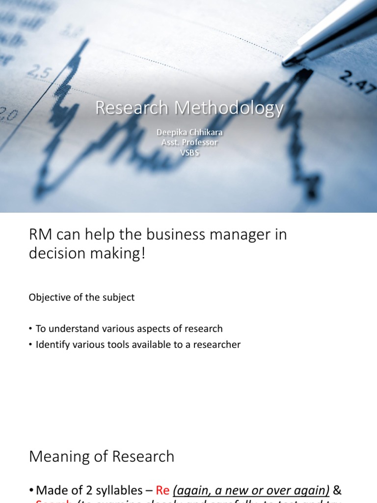 Introduction To Research | PDF | Quantitative Research | Methodology