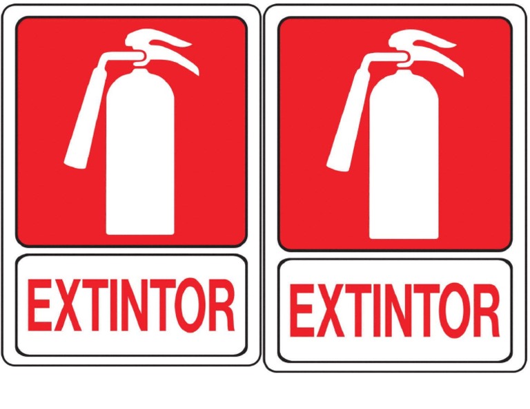 Letrero Extintor | PDF