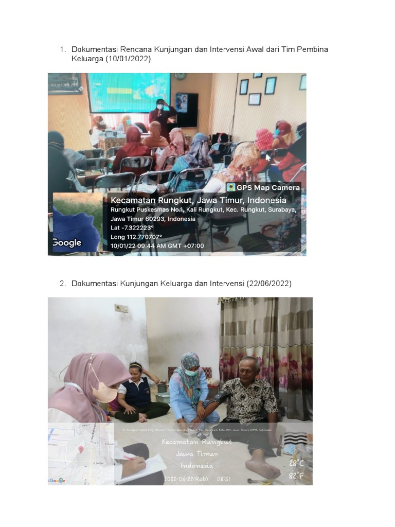 Rencana Kunjungan dan Intervensi Keluarga | PDF