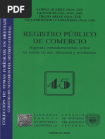 Registro Publico de Comercio | PDF | Economias