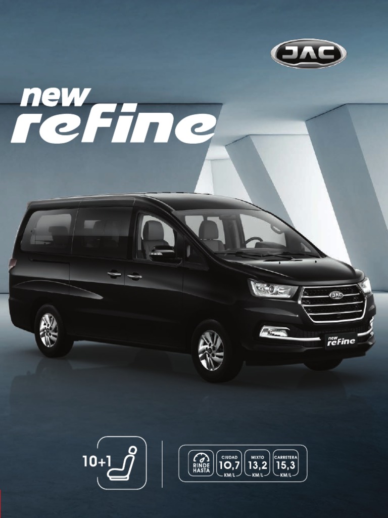 Ficha-Tecnica VAN JAC NEW REFINE | PDF