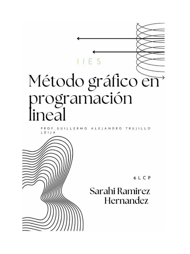 Metodo Grafico | PDF | Ecuaciones | Análisis matemático