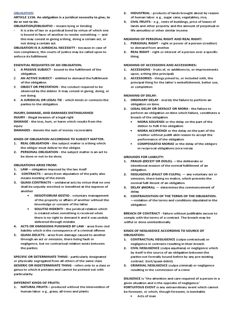 RFBT Reviewer | PDF | Annulment | Negligence