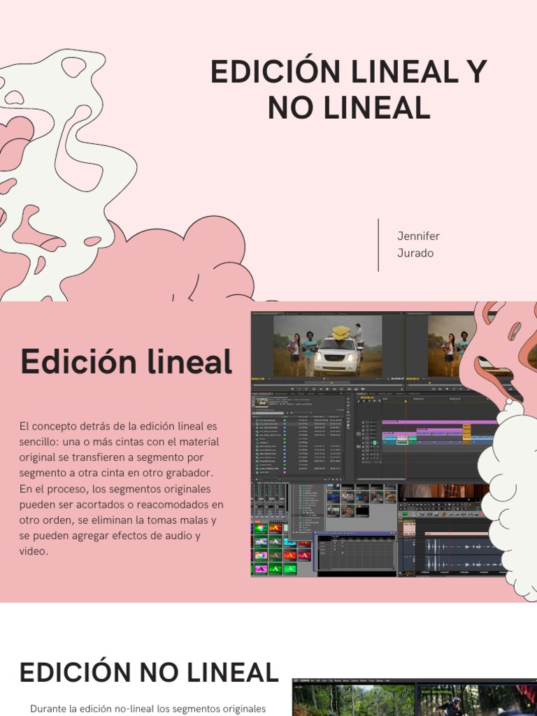 Edición lineal y No lineal | PDF