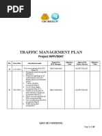 Construction Traffic Management Plan Template | PDF | Traffic | Vehicles