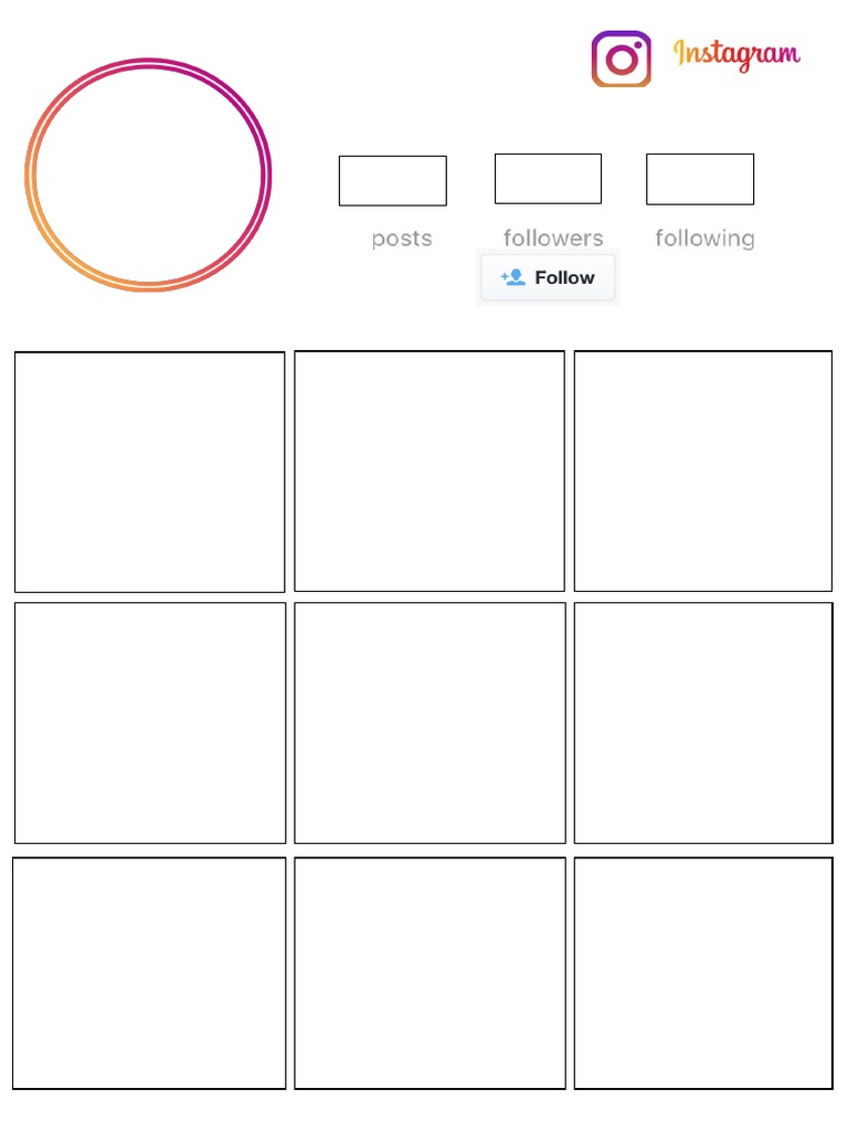 Instagram Template | PDF