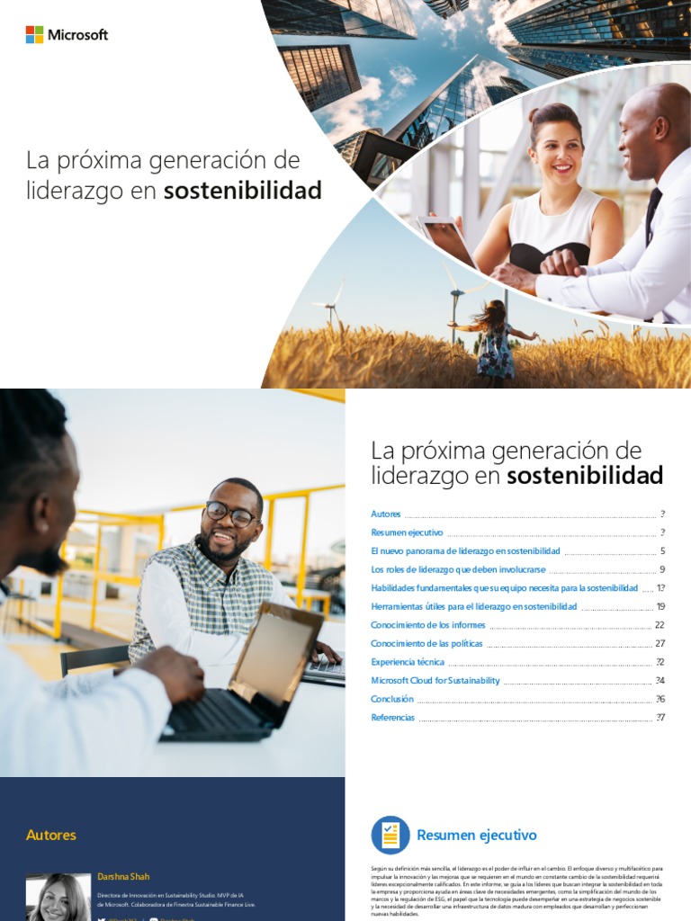 Curso de Sostenibilidad | PDF | Sustentabilidad | Liderazgo