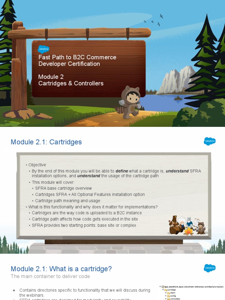 Fast Path To B2C Commerce Developer Certification - Module 2 ... Fast Path To B2C Commerce Developer Certification - Module 2 ...