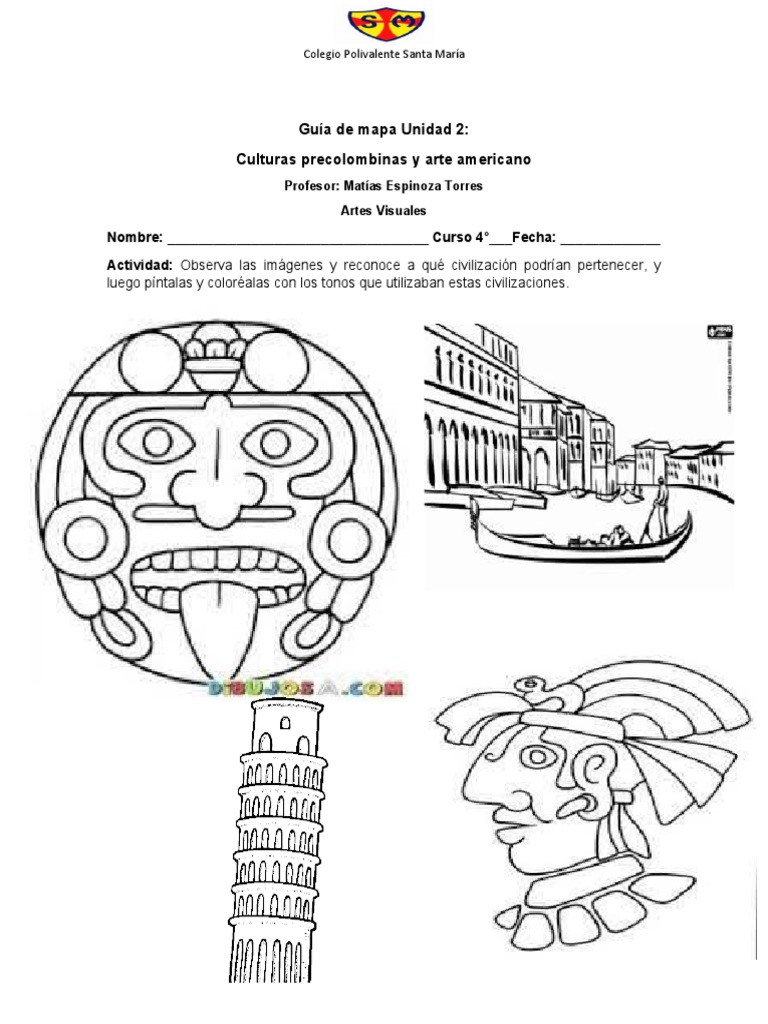 Actividades de Arte Maya para Niños | PDF | Ciencias sociales | Historia