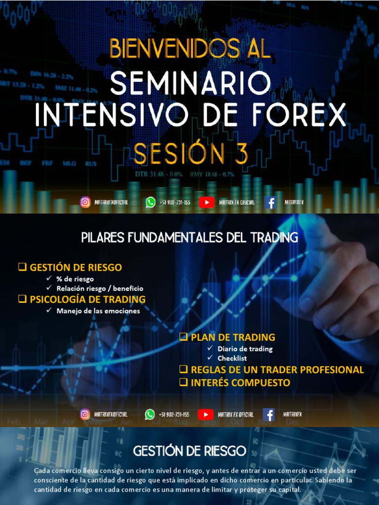 Matrix Fx Sesión 3 Pdf Comerciante Finanzas Economias