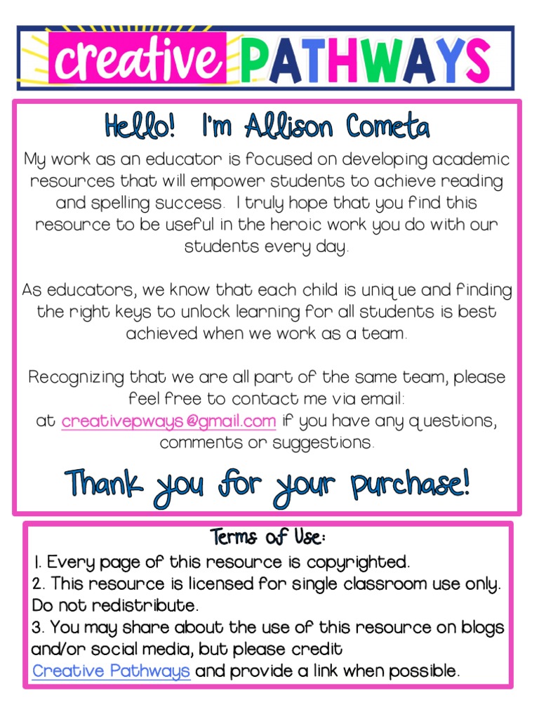 Creative Pathways | PDF | Owl | Reading Comprehension