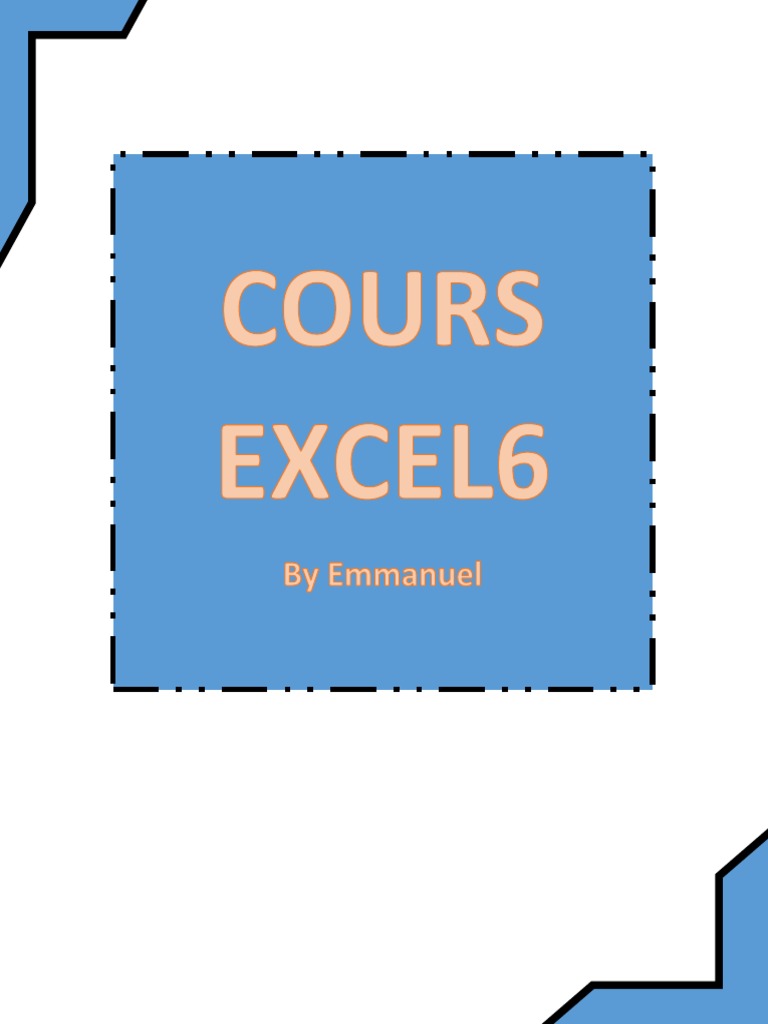 Formation Excel | PDF | Microsoft Excel | Informatique