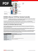 Beckhoff Bus Terminal Controllers | PDF | Electrical Connector | Input/Output