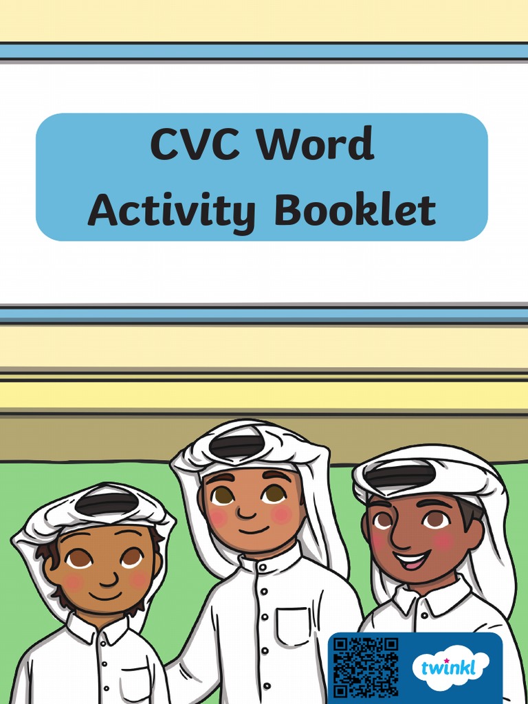 CVC Word Activity Booklet | PDF