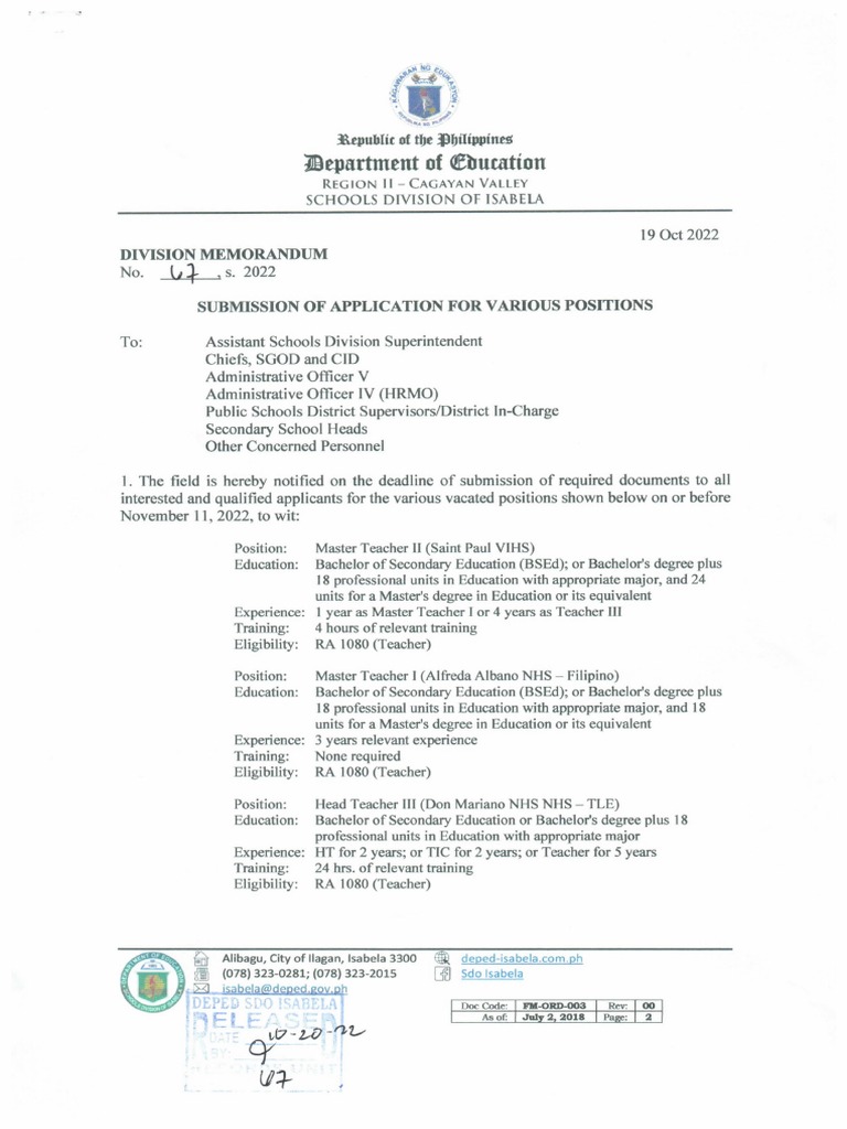 AO II - Isabela DM | PDF