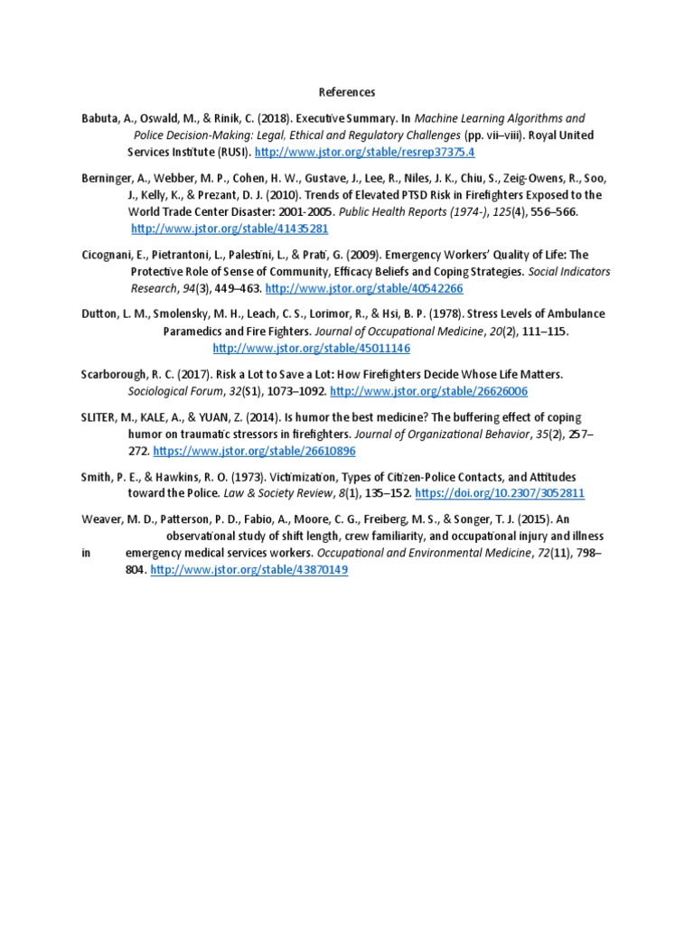 Capstone References | PDF