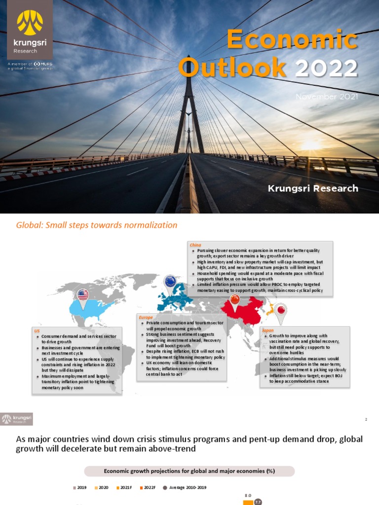 EO Economic Outlook 2022 EN | PDF | Economic Growth | Inflation
