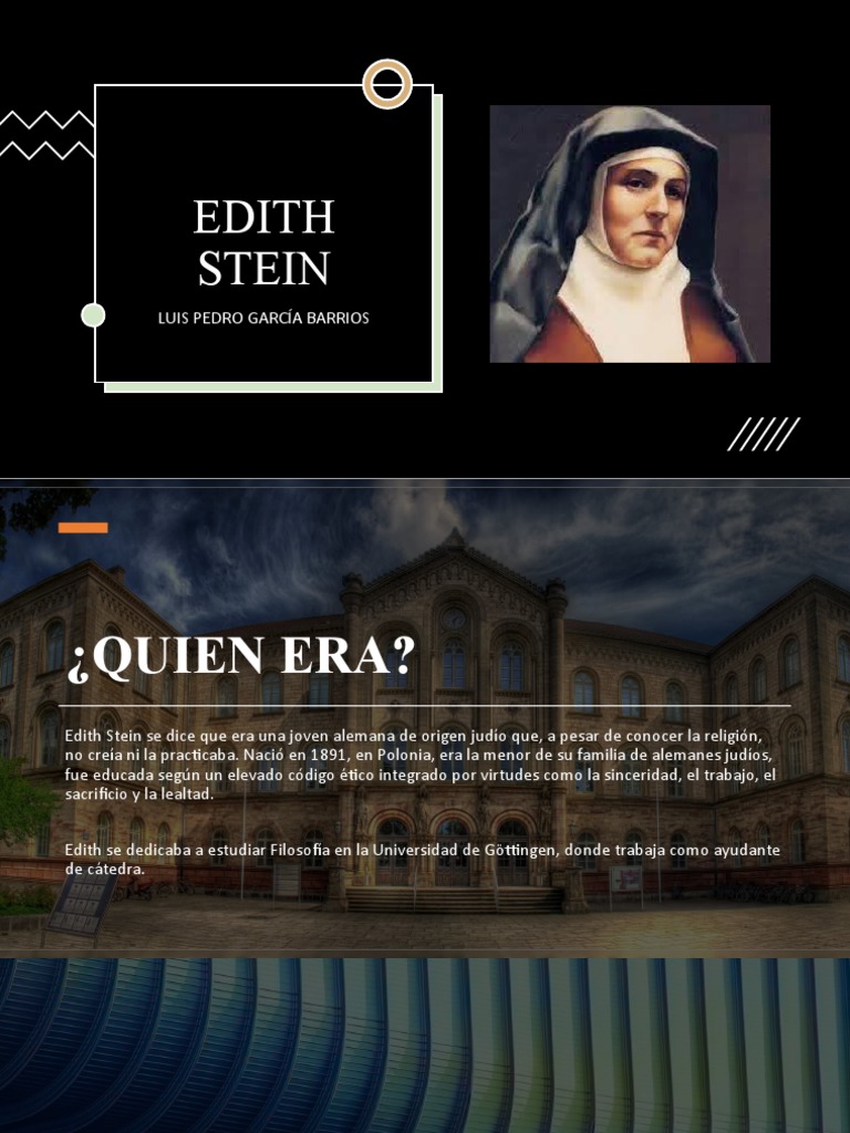 Edith Stein | PDF