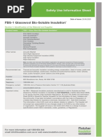 Rockwool MSDS | PDF | Sodium | Firefighting