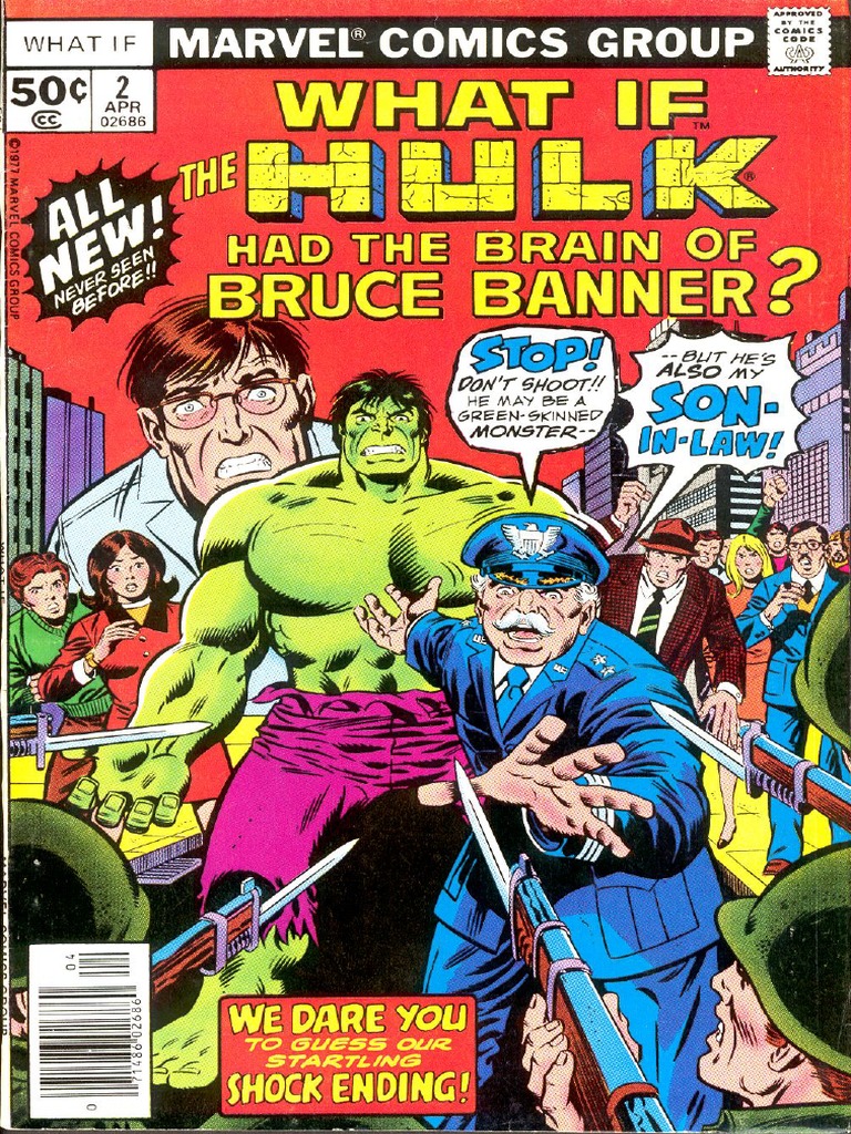 Marvel Comics - What If... The Hulk Had The Brain of Bruce Banner | PDF