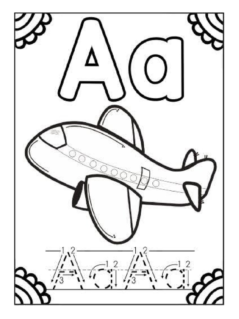 Abecedario para Colorear | PDF