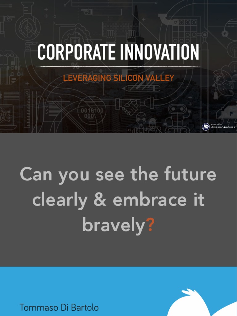9 Silicon Valley Conference Tommaso Di Bartollo How To Leverage Silicon Valley To Drive ...
