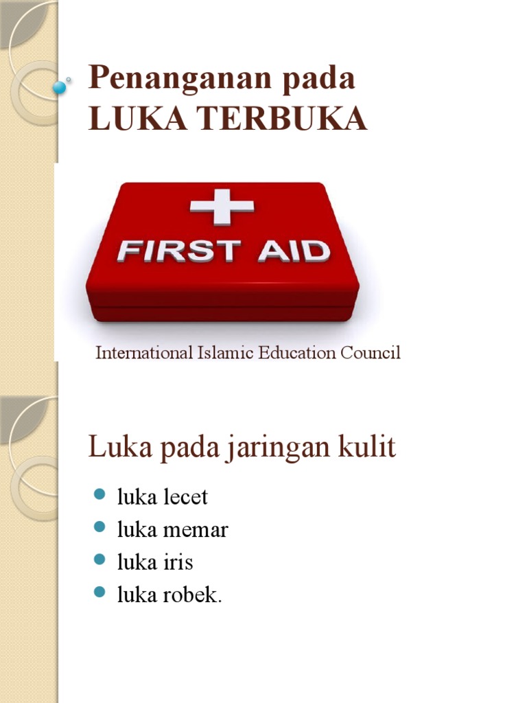 Penanganan Pada Luka TERBUKA | PDF