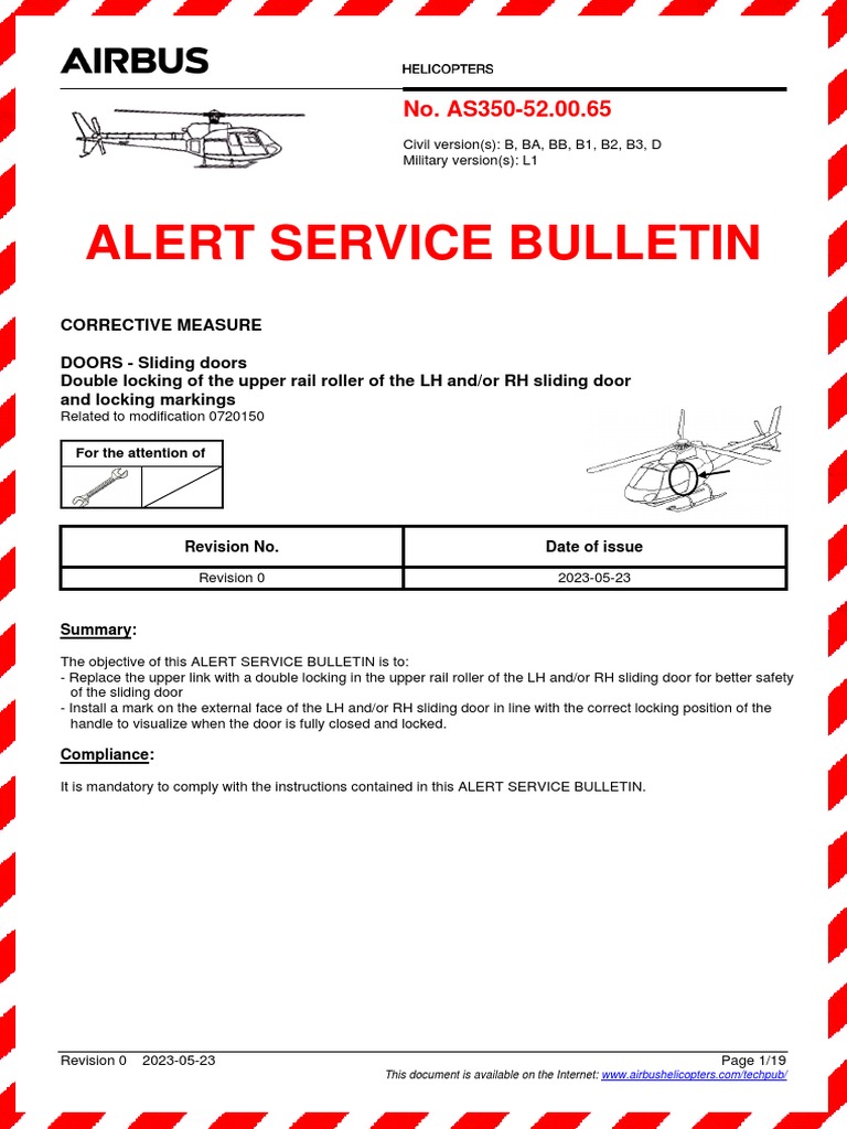 Asb As350 52 00 65en | PDF | Aviation | Transport