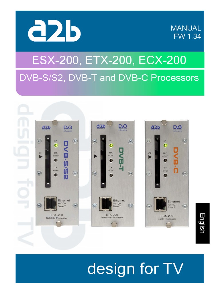 ISDB-T Terrestrial Control Manual | PDF | Multicast | Broadcasting