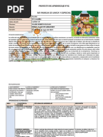 Proyecto 1 Mi Familia y YO Kínder A 2022 | PDF | Educación de la ...