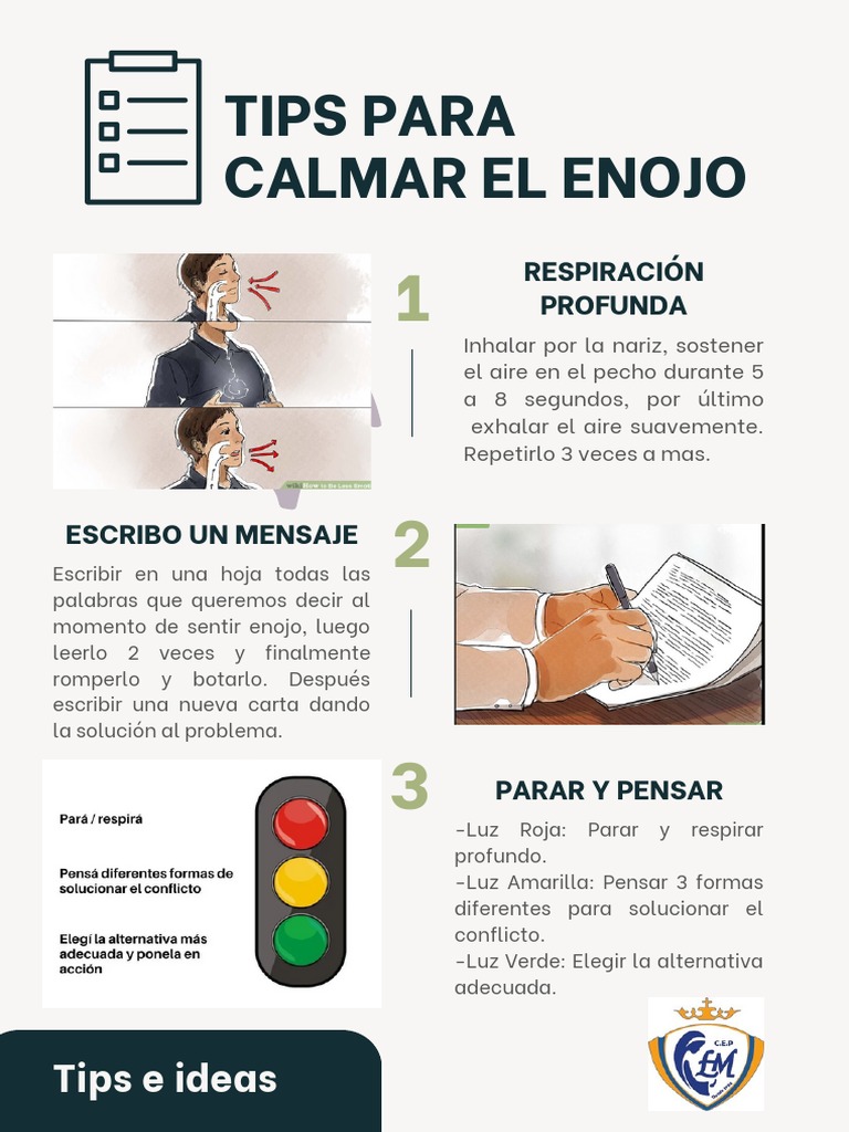 Tips para Calmar El Enojo | PDF