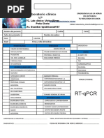 Formato Solicitud de Laboratorio | PDF | Sangre | Hematología