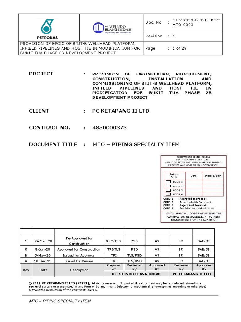 Piping Speciality Item | PDF | Pipe (Fluid Conveyance) | Mechanical ...