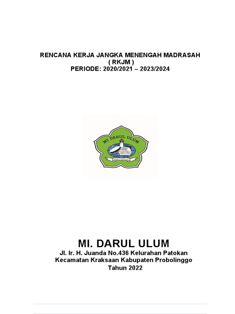 RKJM MI. Darul Ulum 2020-2024 | PDF
