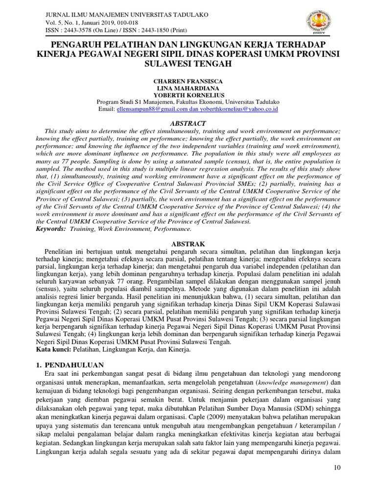 Jurnal Indo Charren | PDF | Coefficient Of Determination | Quantitative Research