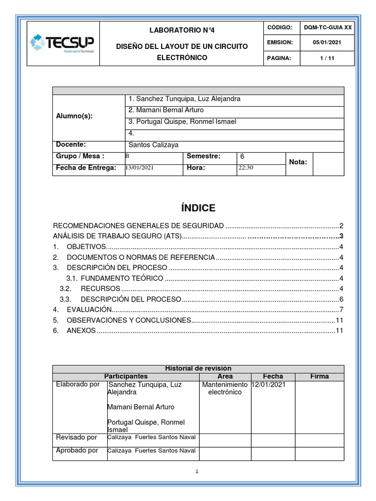 Diseño de Circuito Electrónico: Layout PCB | PDF | Placa de circuito ...