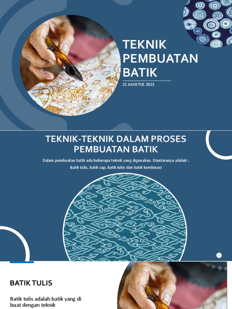 Teknik Pembuatan Batik | PDF