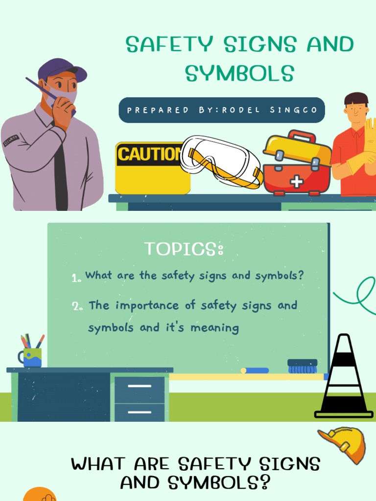 Safety Signs and Symbols Overview | PDF | Safety | Hazards