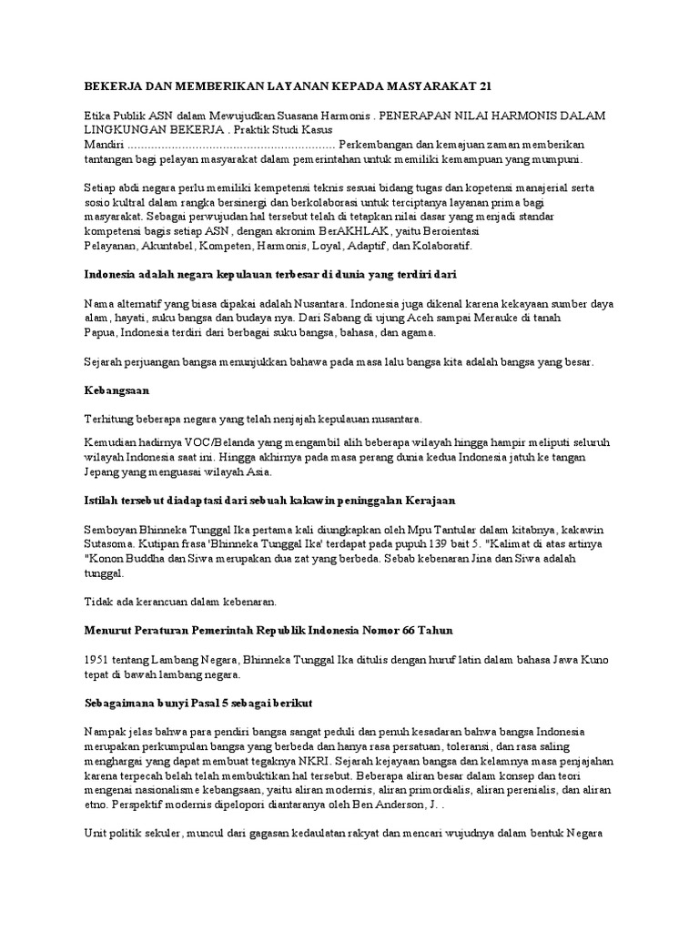 Rangkuman Modul Harmonis | PDF