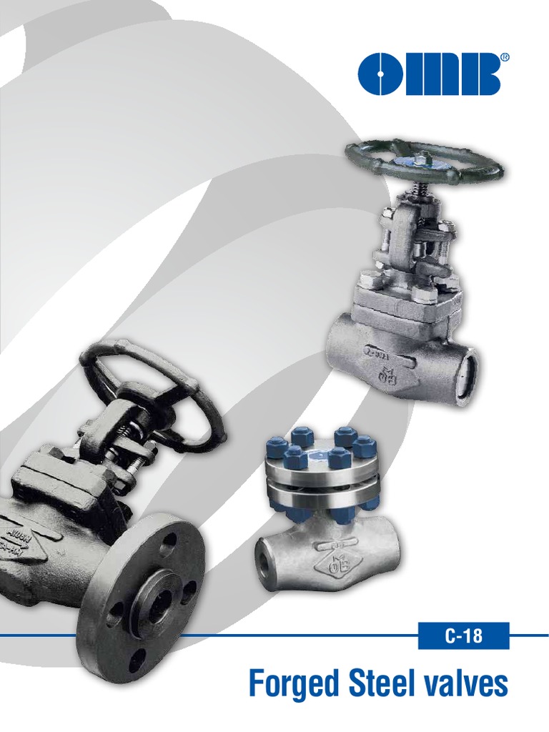OMB C-18 Forged Steel Valves-LR 20 | PDF | Valve | Occupational Safety ...